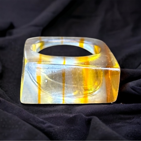 Vintage | Jewelry | Vintage Lucite Prism Ring | Poshmark